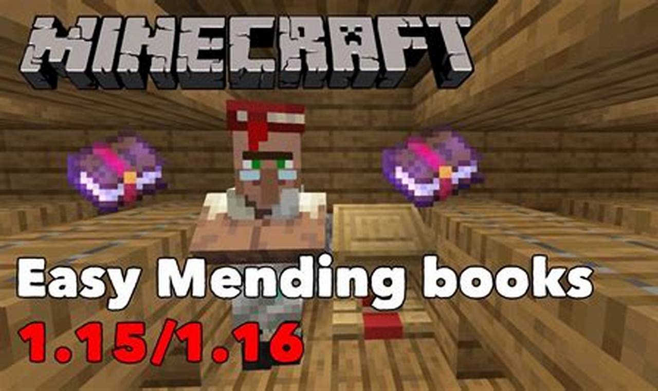Guide: How to Get Mending Book from Villager FAST [Easy!]