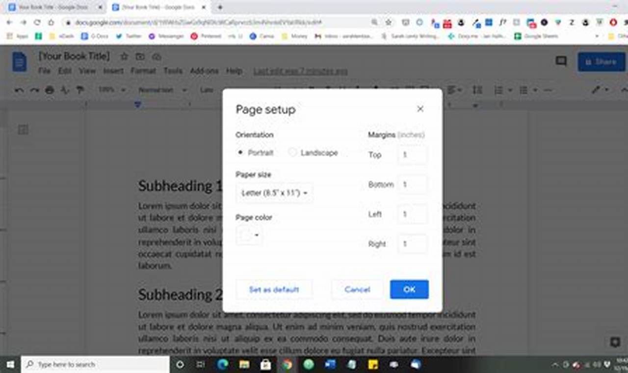 Google Doc to Book Page Count: Mastering Page Conversion Now!